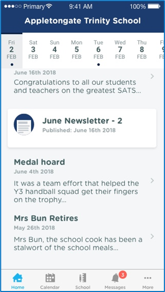 For Parents/Families using The School App – Primarysite Help Centre