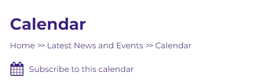 How to create calendar events – Primarysite Help Centre