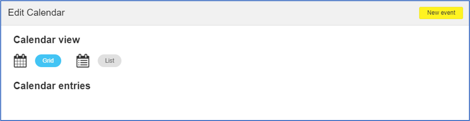 How to create calendar events – Primarysite Help Centre